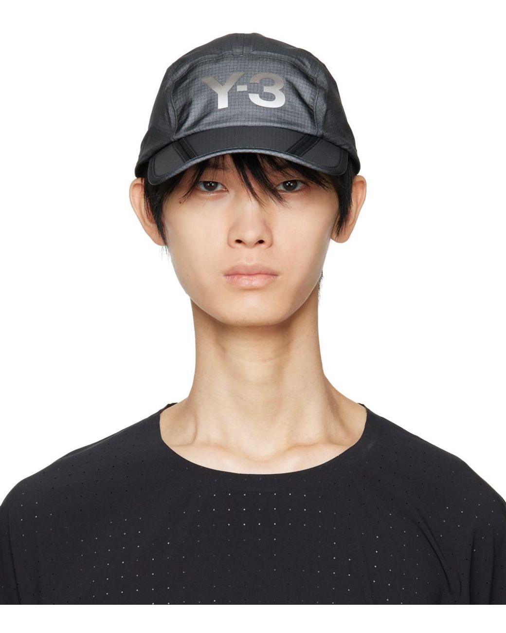 Y-3 Fldb Gore-tex Running Cap in Blue for Men | Lyst UK