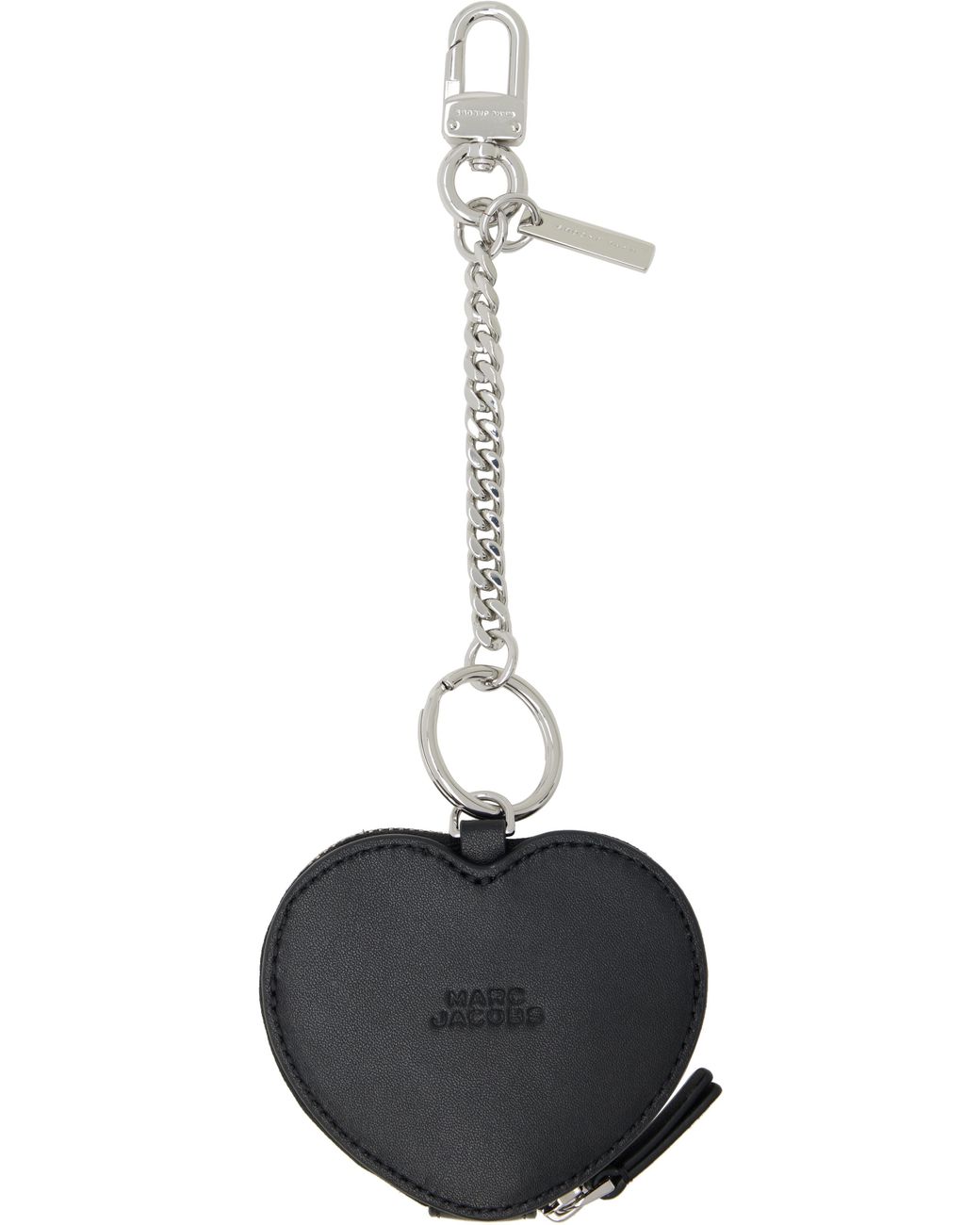 Marc Jacobs 'The Heart Pouch' Bag Charm in Black | Lyst