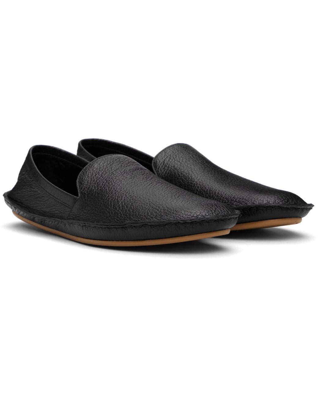 The Row Vasko Slip On Loafers in Black for Men | Lyst
