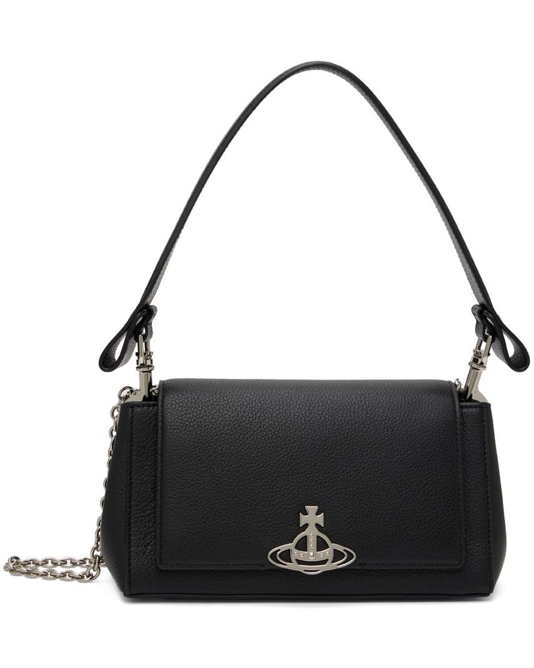 Vivienne Westwood Medium Hazel Bag in Black | Lyst UK