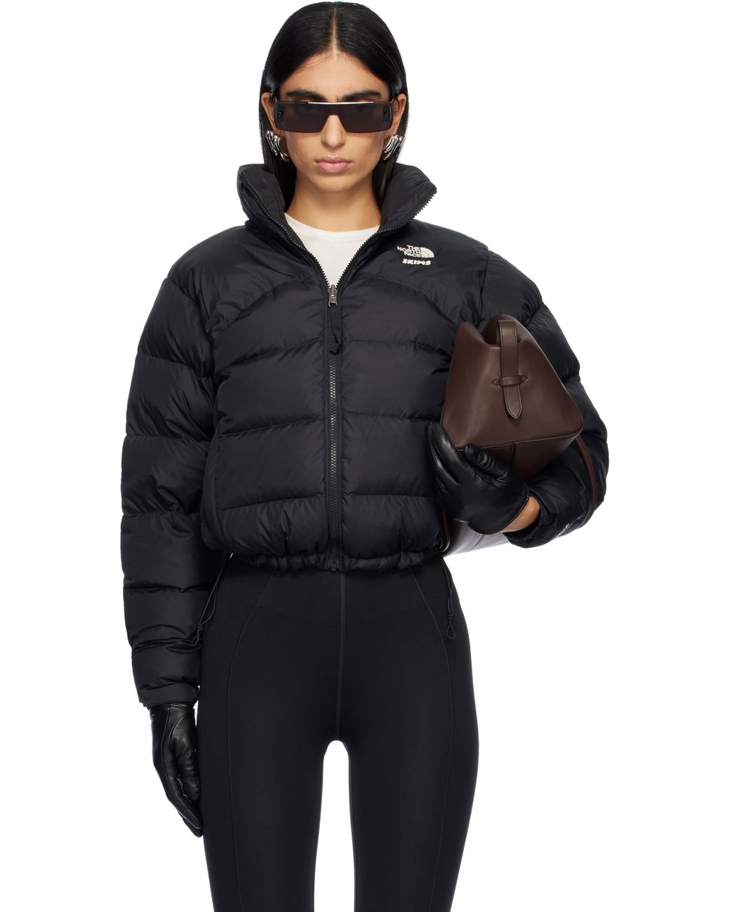 Skims Ssense Exclusive The North Face Edition Retro Nuptse Down Jacket ...