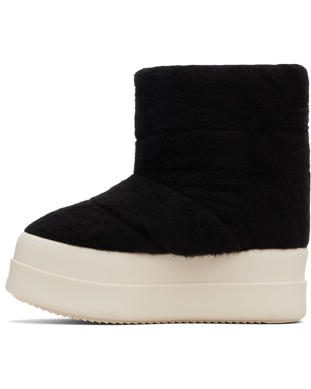 Rick Owens Concordians Mega Bumper Low Lunar Boots in Black | Lyst