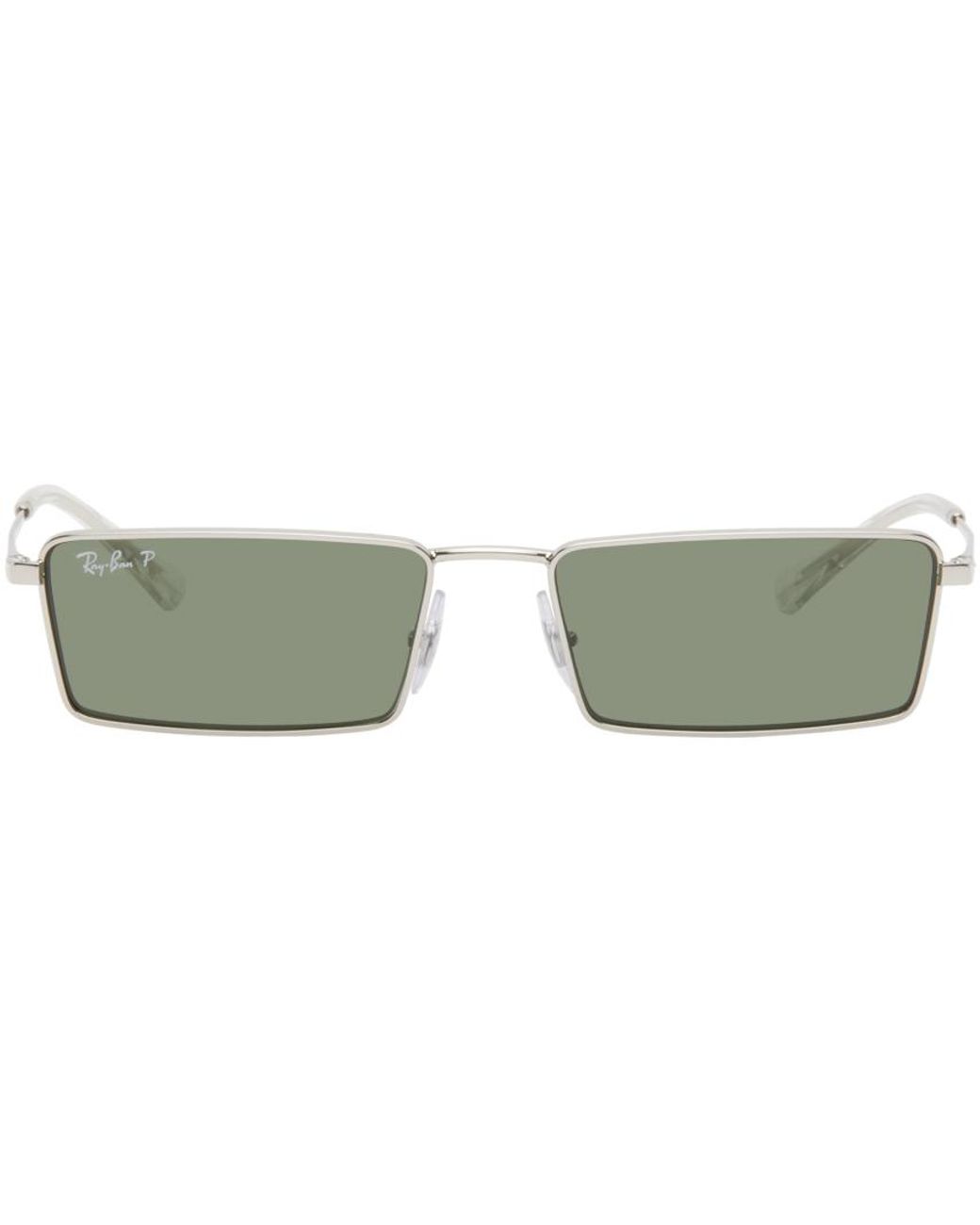 Ray-Ban Emy Bio-Based Sunglasses in Black for Men | Lyst