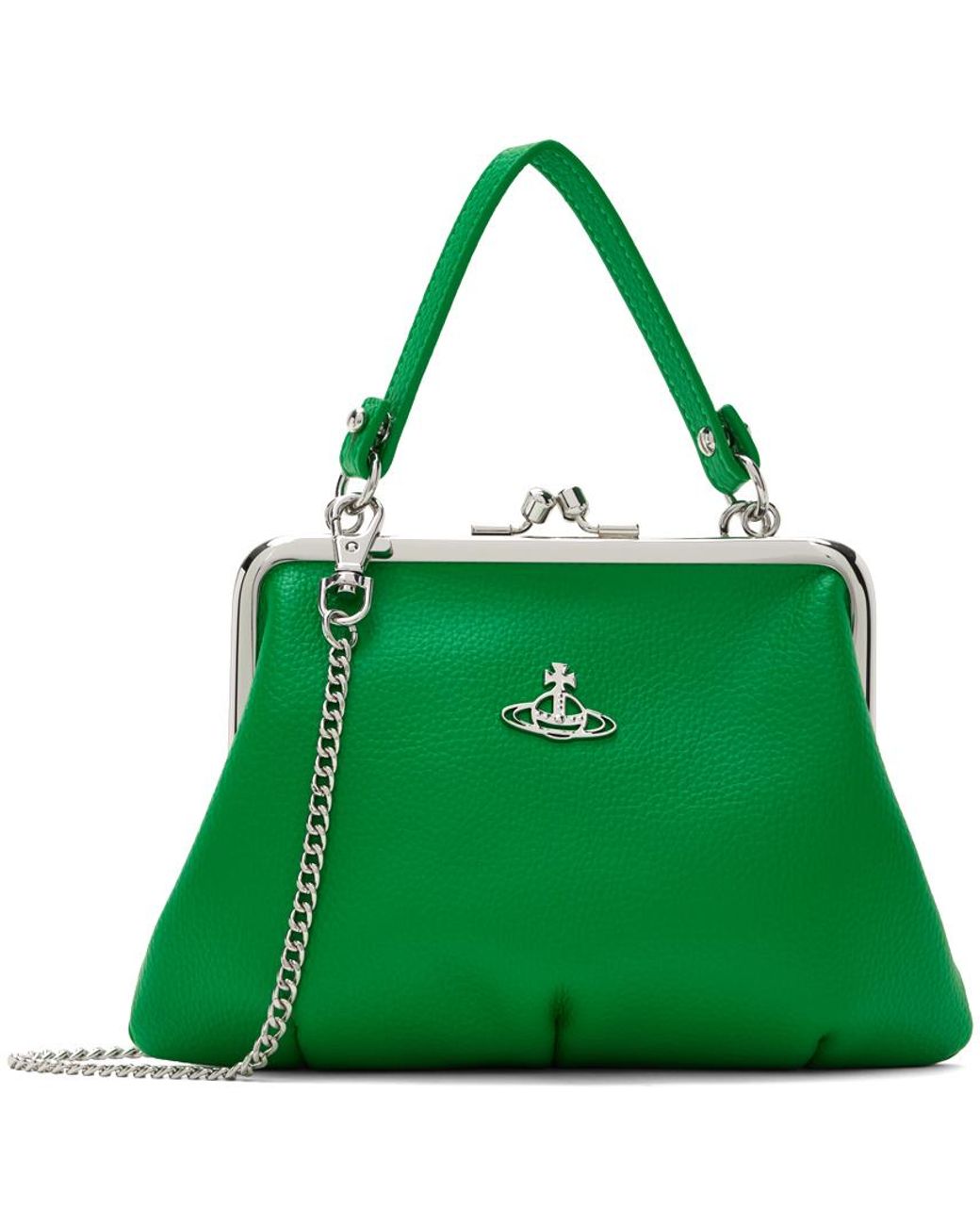 Vivienne Westwood Green Granny Frame Bag | Lyst