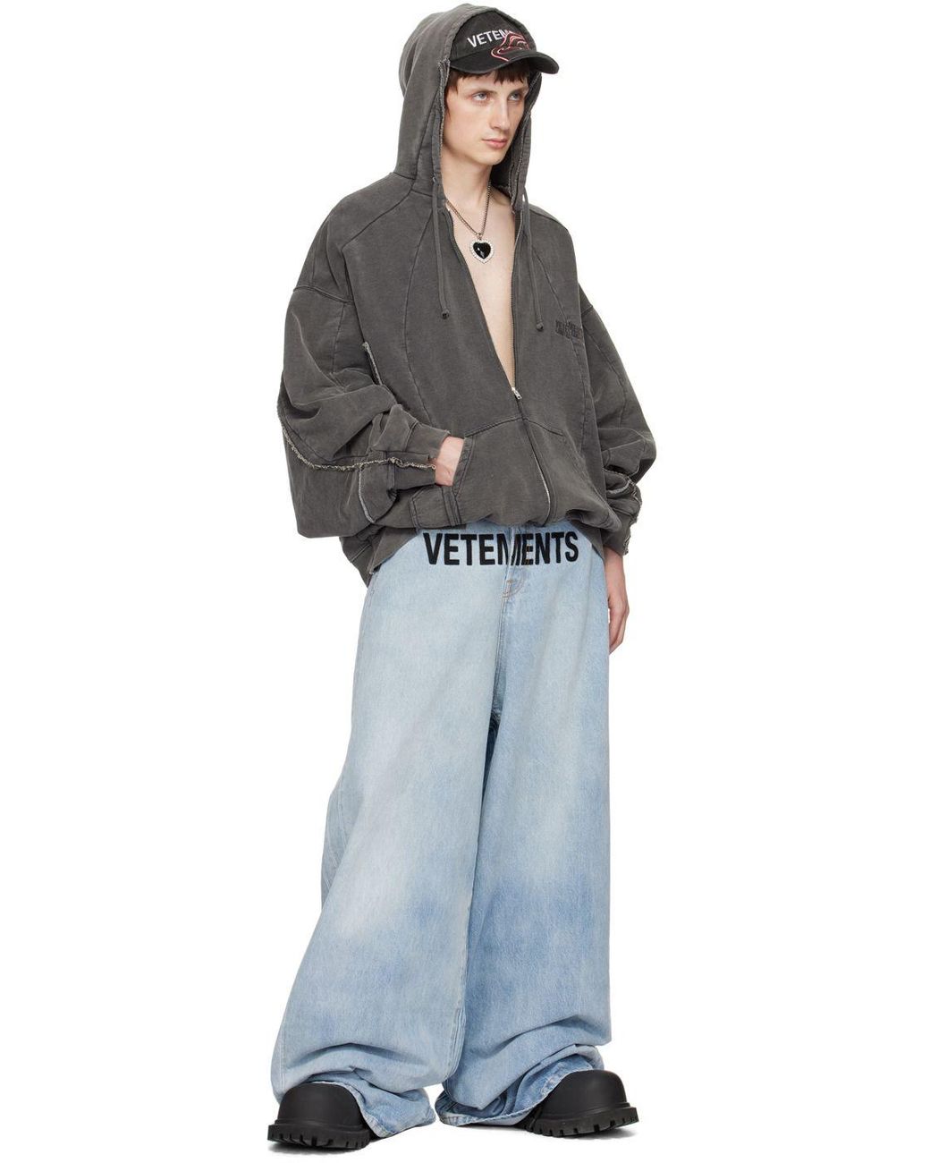 Vetements Deconstructed Hoodie in Black for Men | Lyst Vetements Deconstructed Hoodie in Black for Men | Lyst