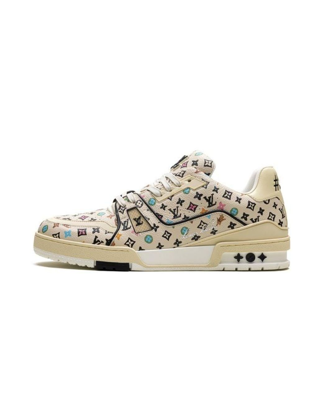 Louis Vuitton Lv Trainer X Tyler The Creator "beige / Multicolor" Shoes ...