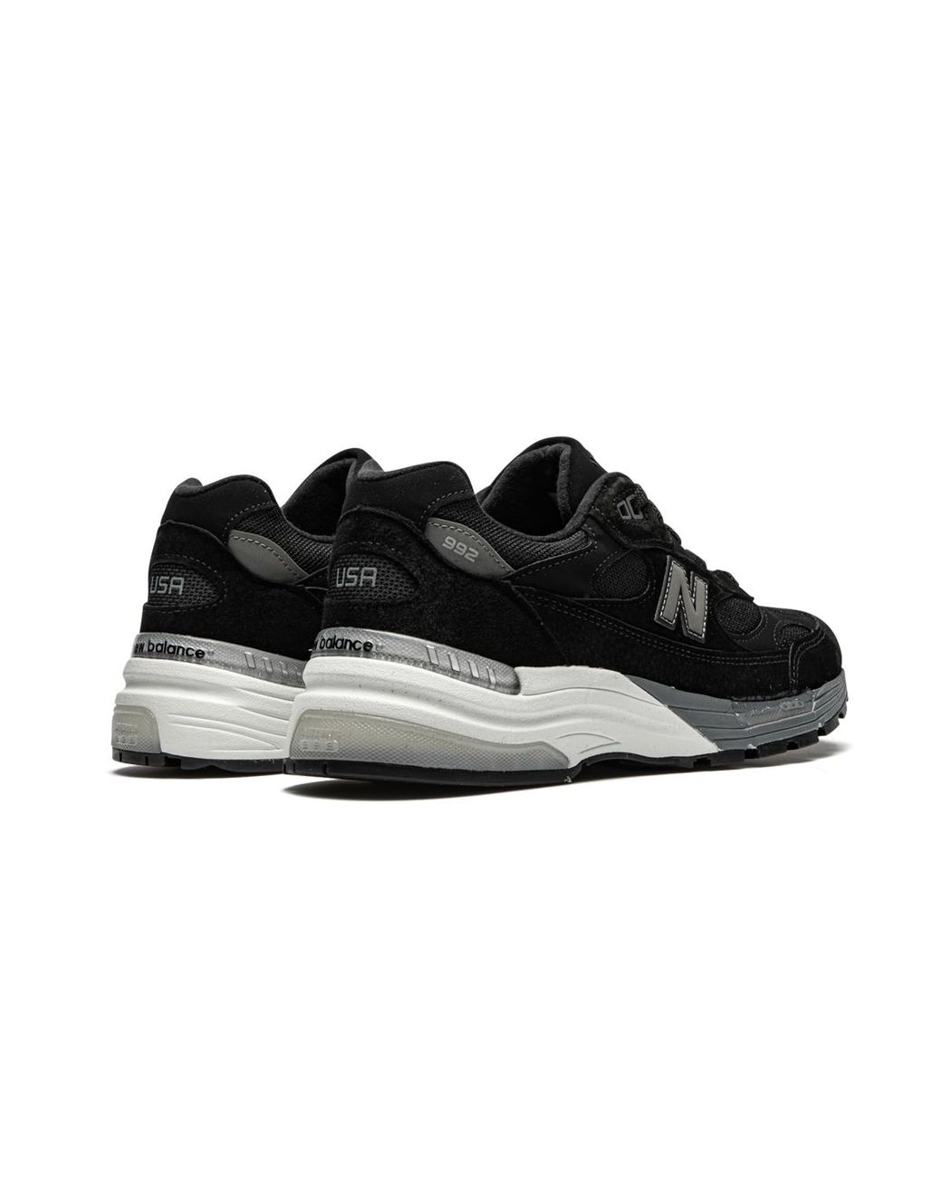 New Balance 992 M992Bl" in Black for Men | Lyst UK