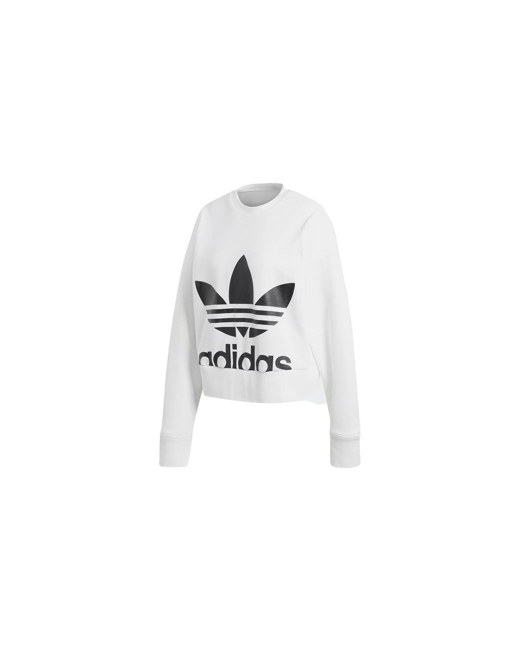 adidas Originals Trefoil Sweatshirt Ec5777" in Black | Lyst UK