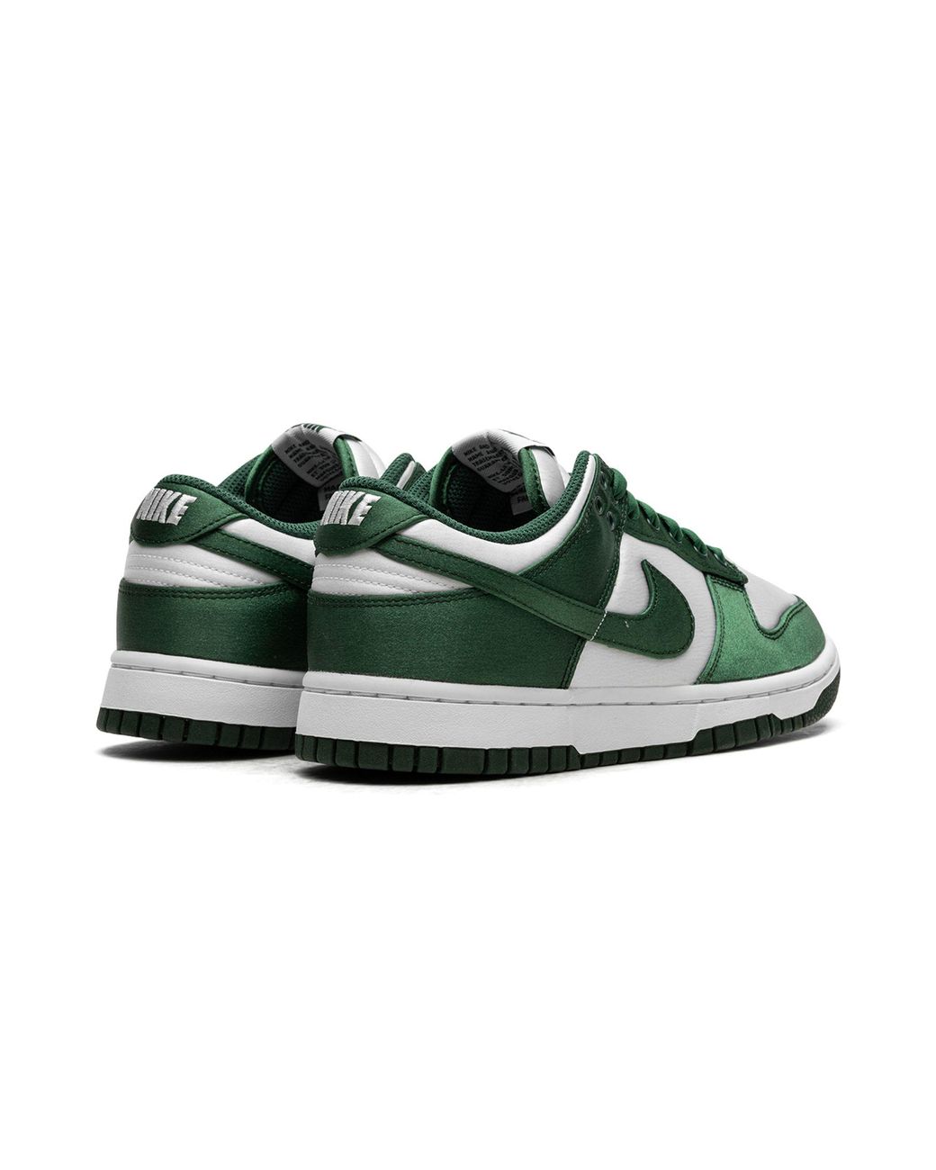 Nike Dunk Low "green Satin" Shoes | Lyst UK