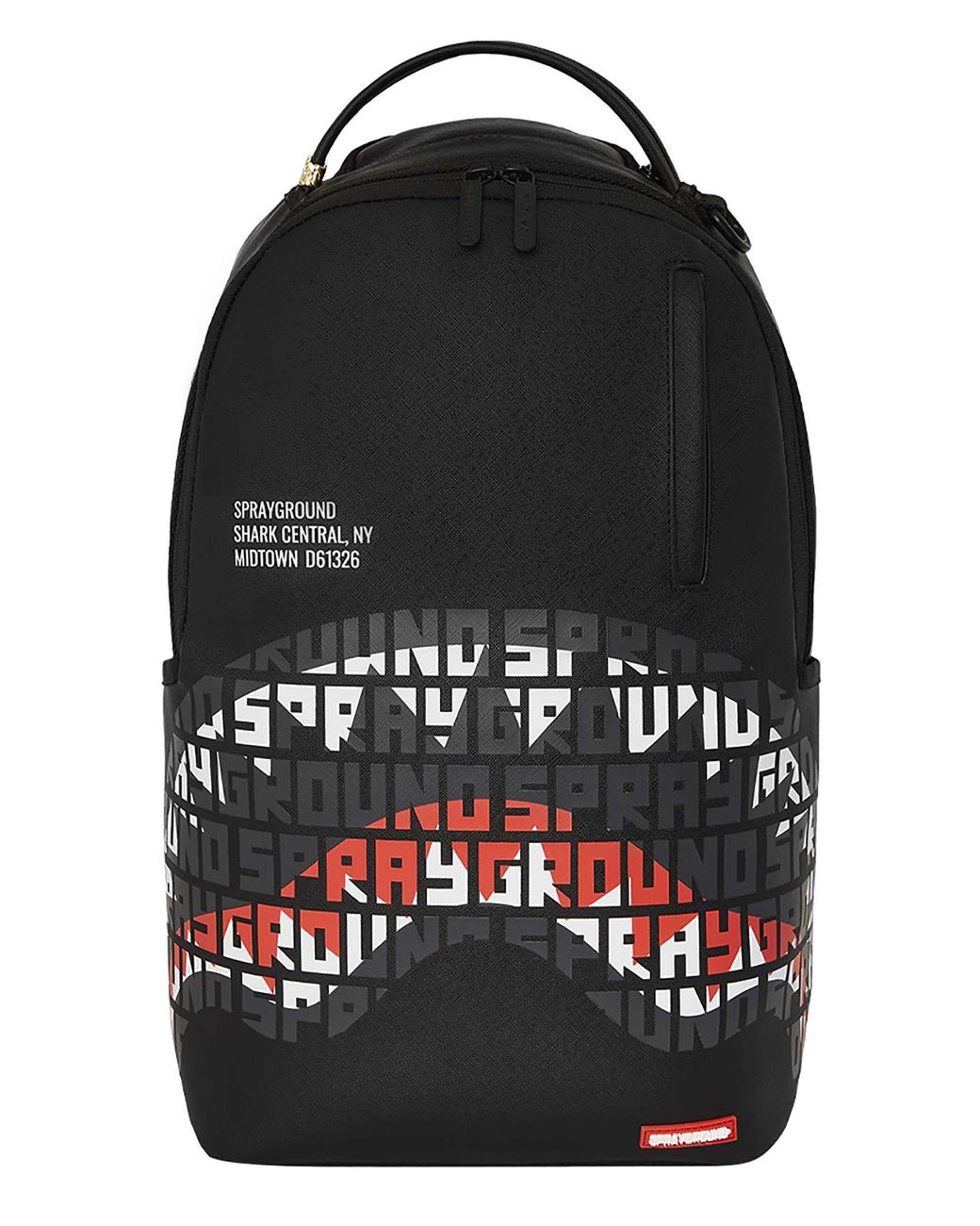 Sprayground 20l Shark Central Infinity Mouth Backpack in Black for Men ...