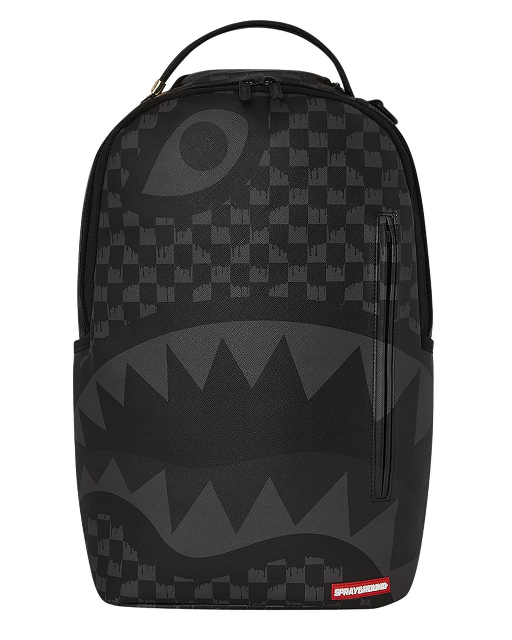 Sprayground 20l Hangover Drip Check Backpack in Black for Men | Lyst UK