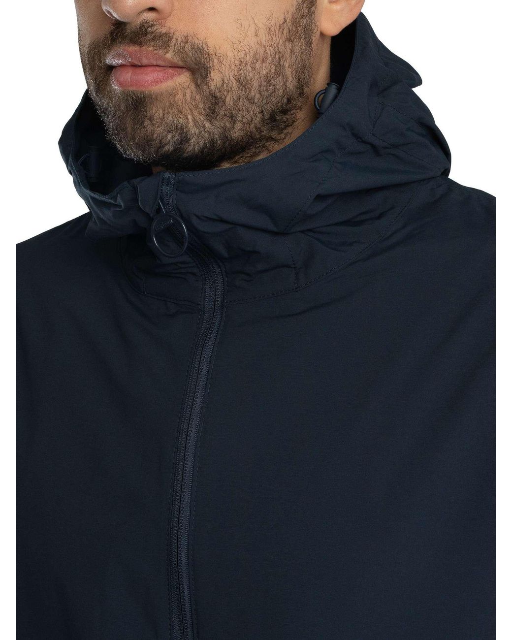 Barbour Modern Rokig Showerproof Jacket in Blue for Men | Lyst UK