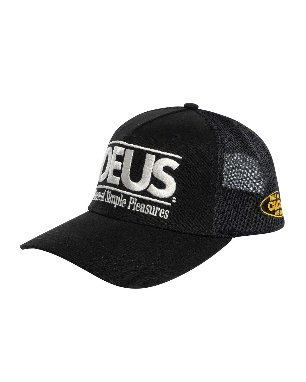 Deus Ex Machina Podium Trucker Cap in Black for Men | Lyst