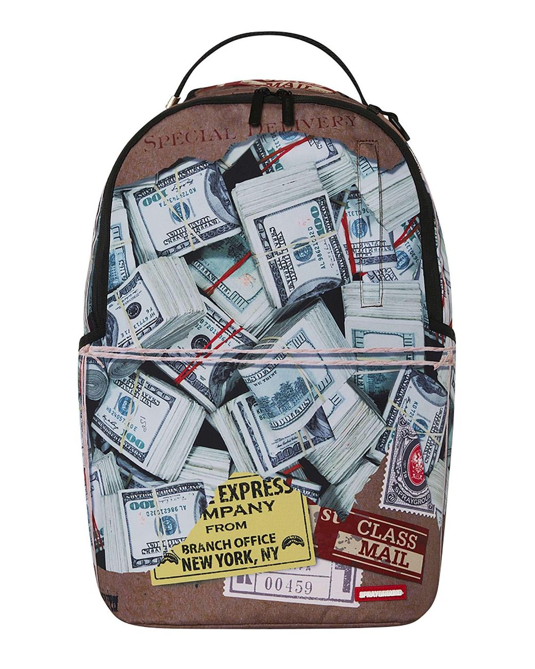 Sprayground 20l Overnight Express Backpack in Gray for Men | Lyst