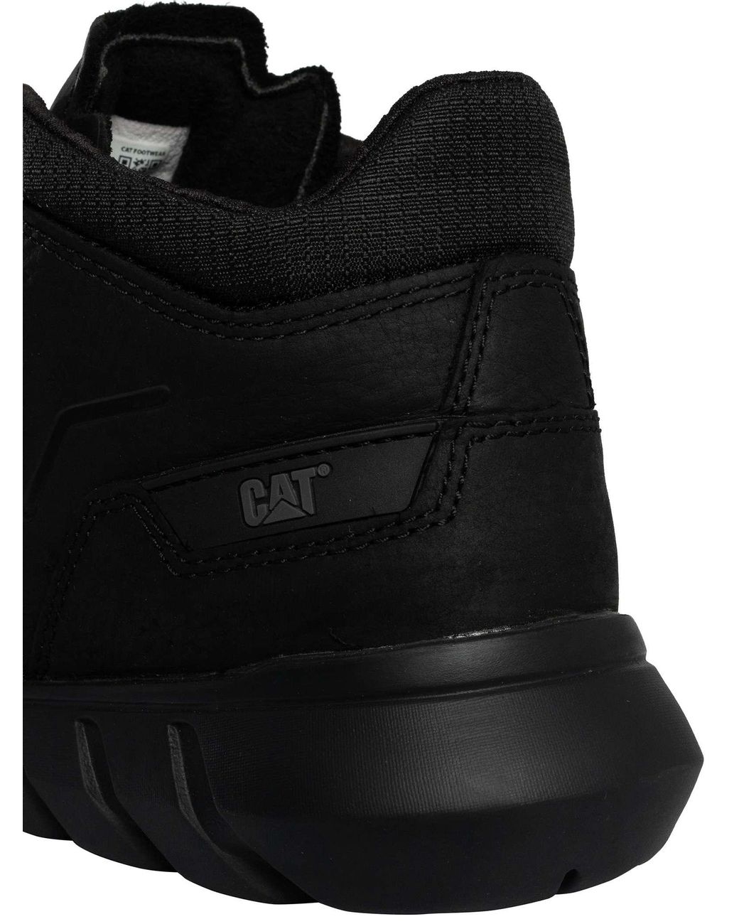 Caterpillar Hendon Fleece Mid Boots in Black for Men | Lyst UK