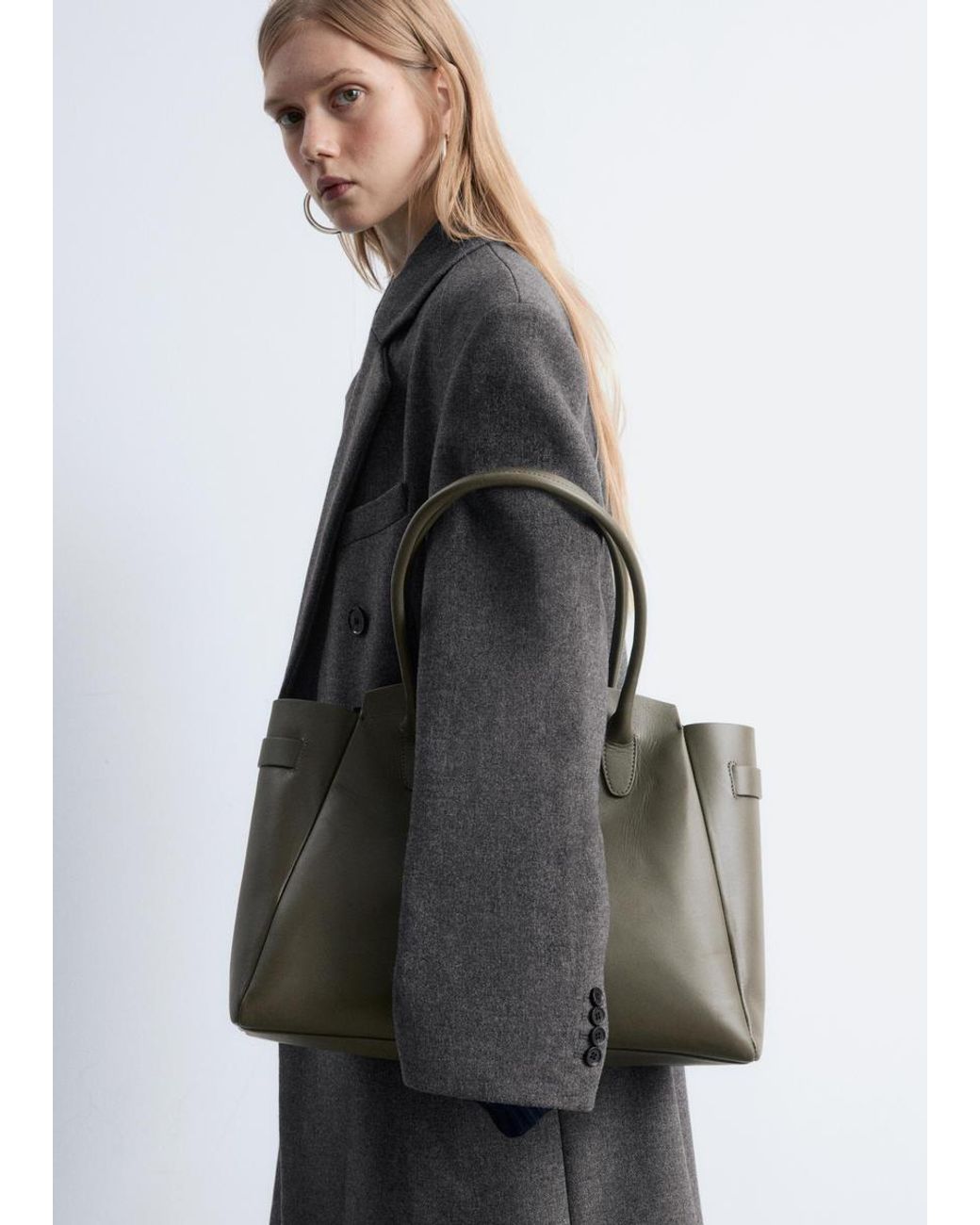 & Other Stories Tote Bag in Gray | Lyst