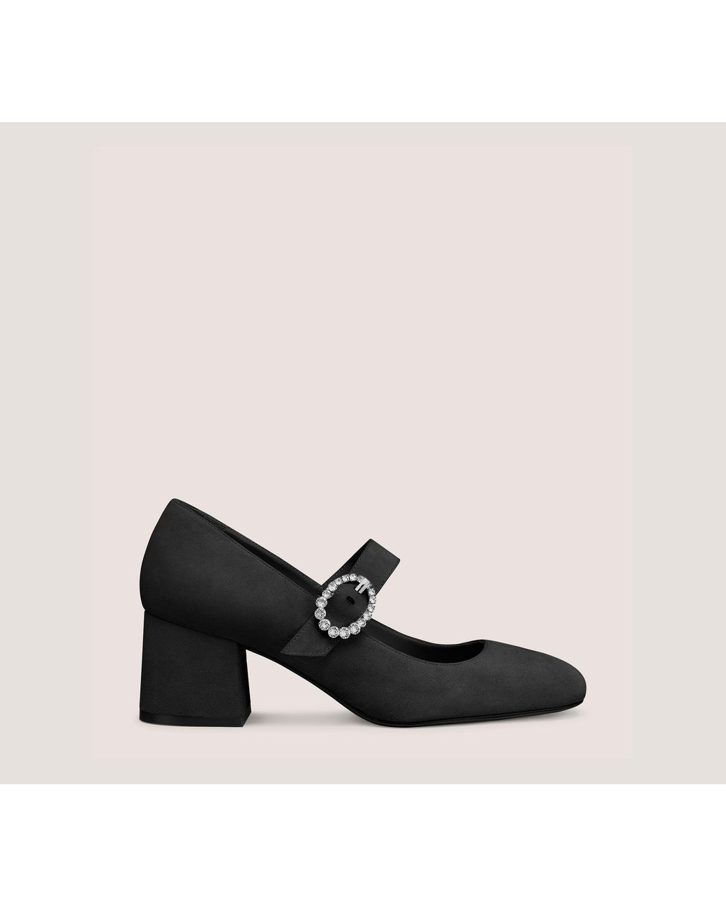 Stuart Weitzman Sloane 60 Mary Jane in Black | Lyst