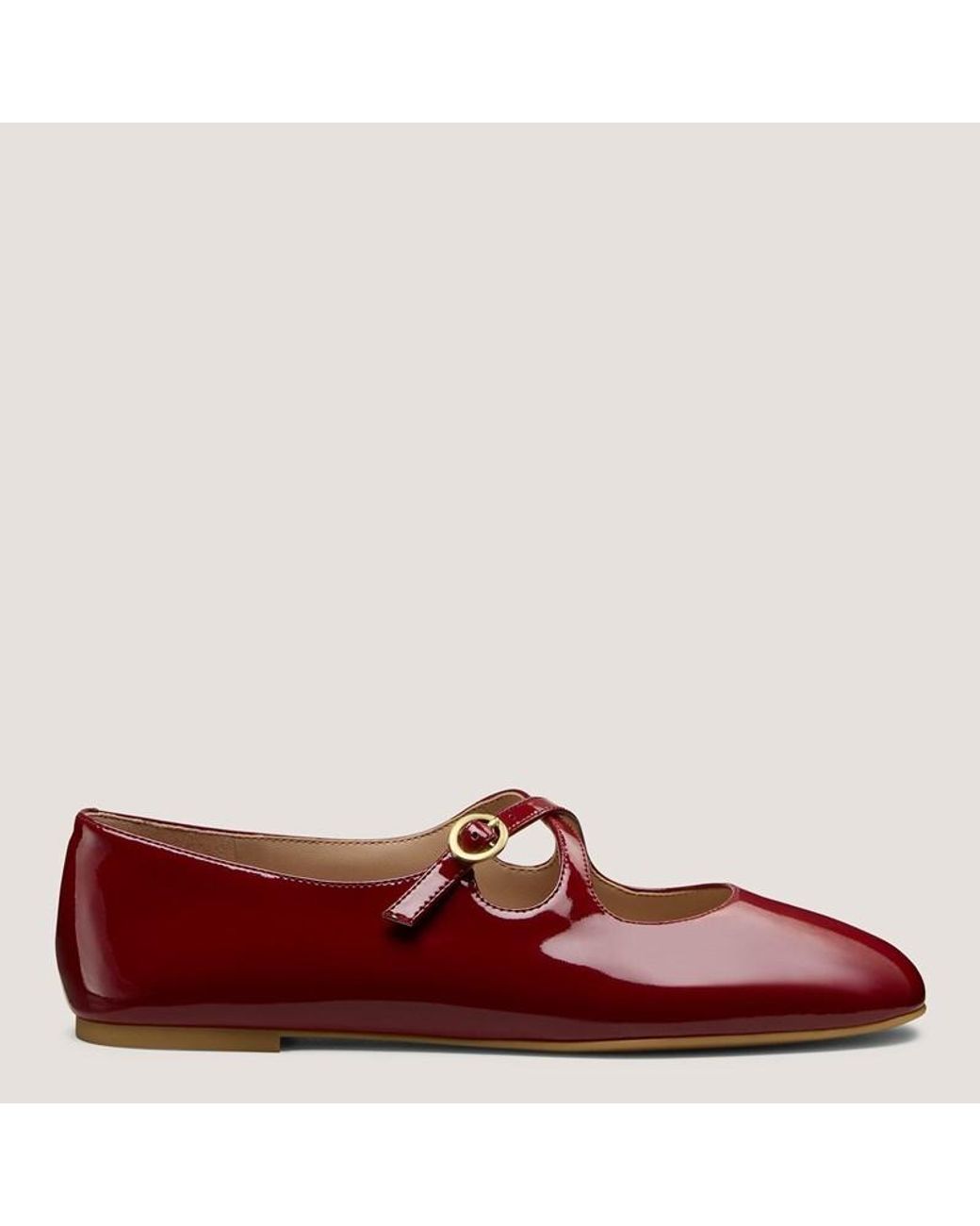 Stuart Weitzman Emilee Mary Jane in Red | Lyst
