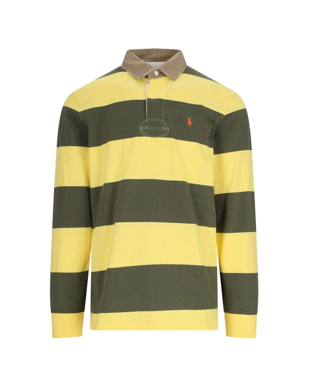 Polo Ralph Lauren Rugby Shirt in Yellow for Men | Lyst