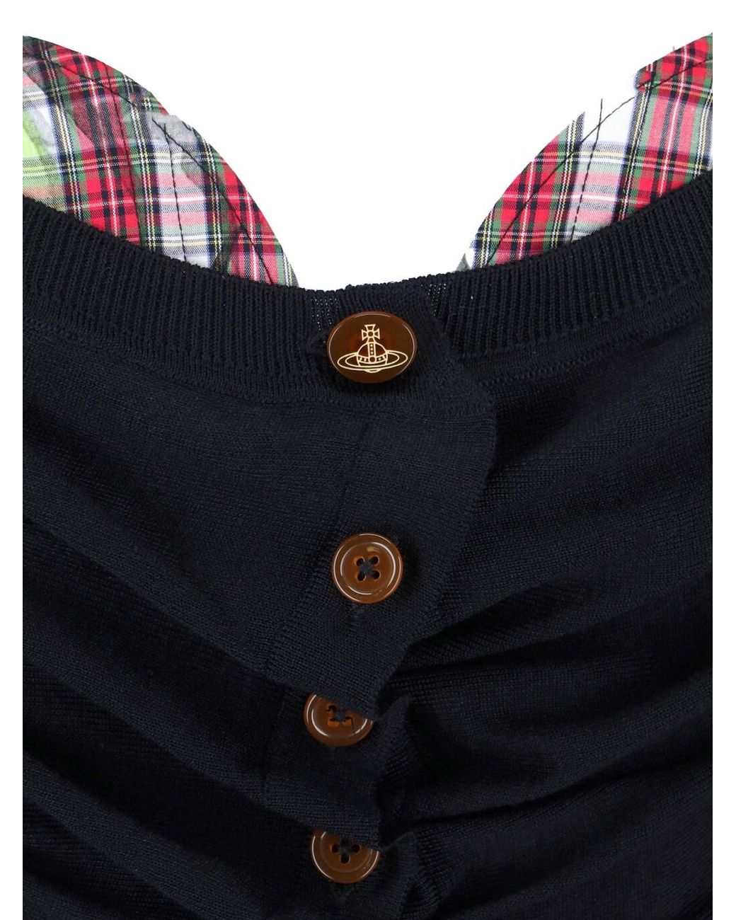 Vivienne Westwood "Bea Corset" Cardigan in Black | Lyst UK