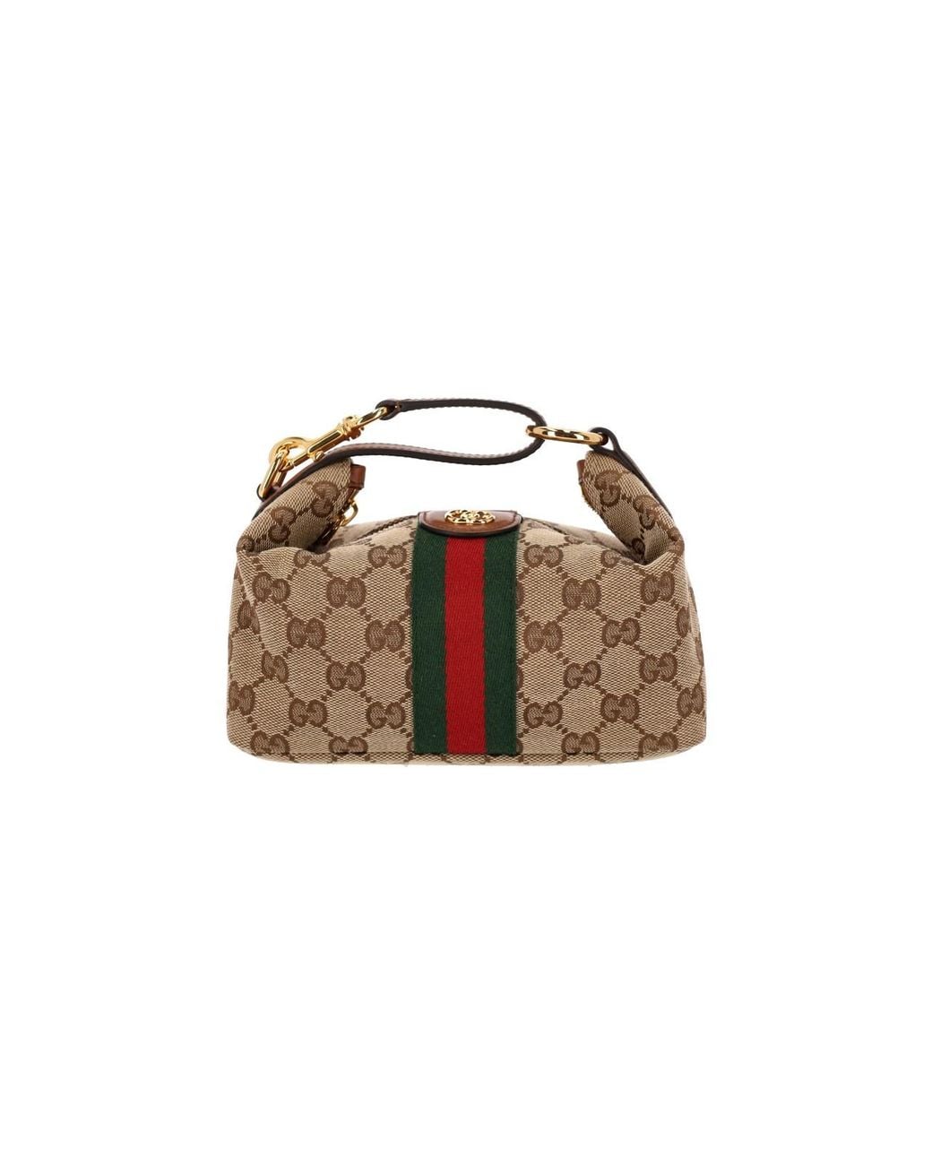 Gucci Mini Vanity Bag in Brown | Lyst UK