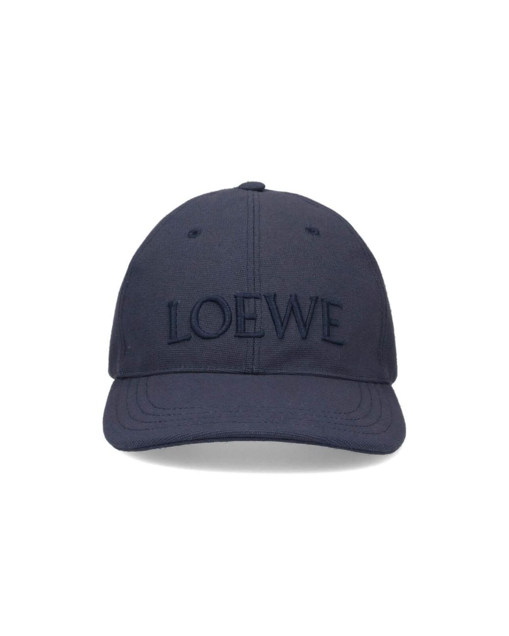 Loewe Logo Baseball Cap in Blue | Lyst UK