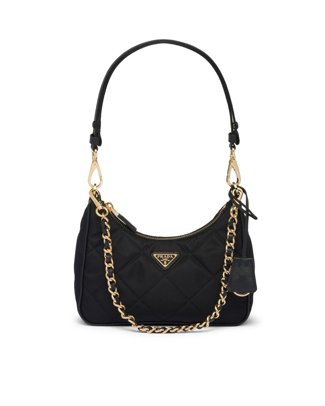 Prada Re-Edition 1995 Chain Mini Bag in Black | Lyst