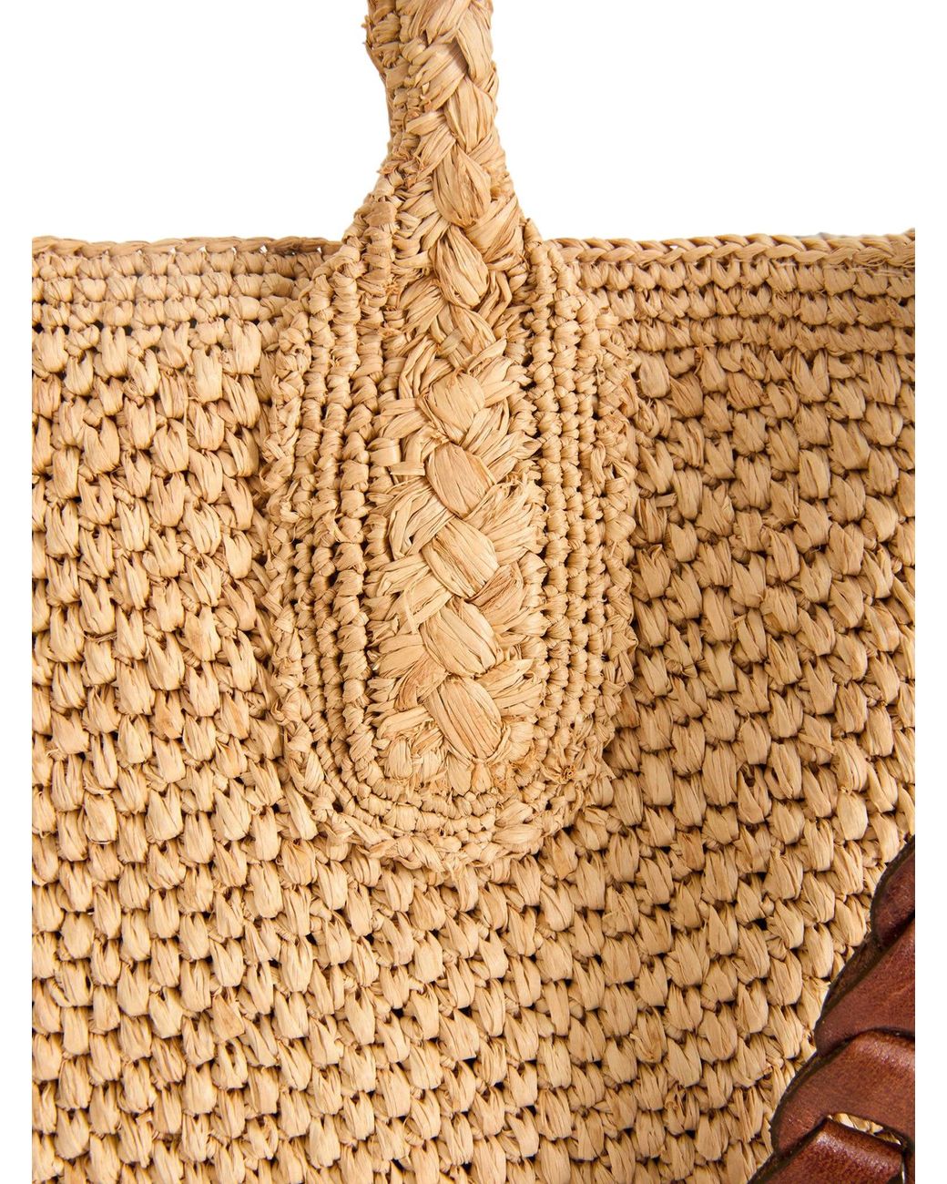 IBELIV Rary Tea Raffia Bag in Natural | Lyst