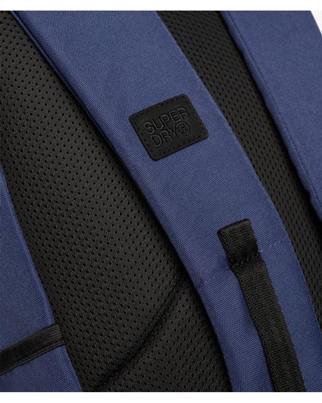 Superdry Classic Patch Montana Backpack in Blue | Lyst UK