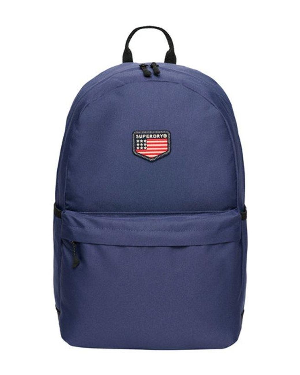Superdry Classic Patch Montana Backpack in Blue | Lyst UK