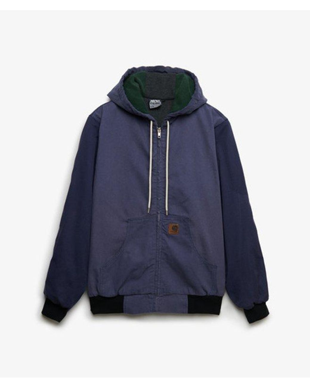 Superdry Vintage By & Co. Reworked Hooded Jacket in Blue for Men | Lyst UK