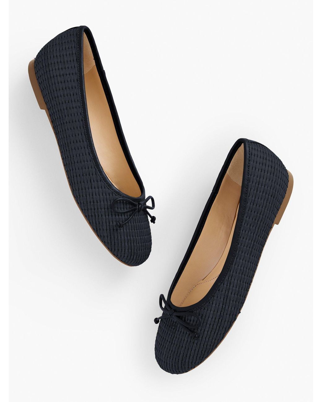 Blair Denim Ballet Flats Talbots