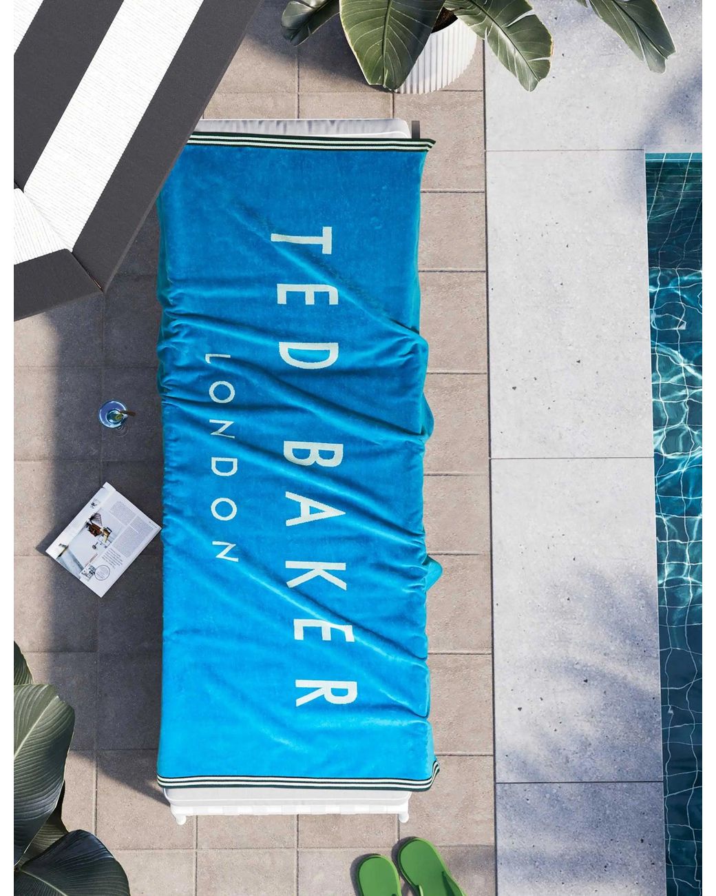 Ted Baker Logobt in Blue for Men | Lyst UK