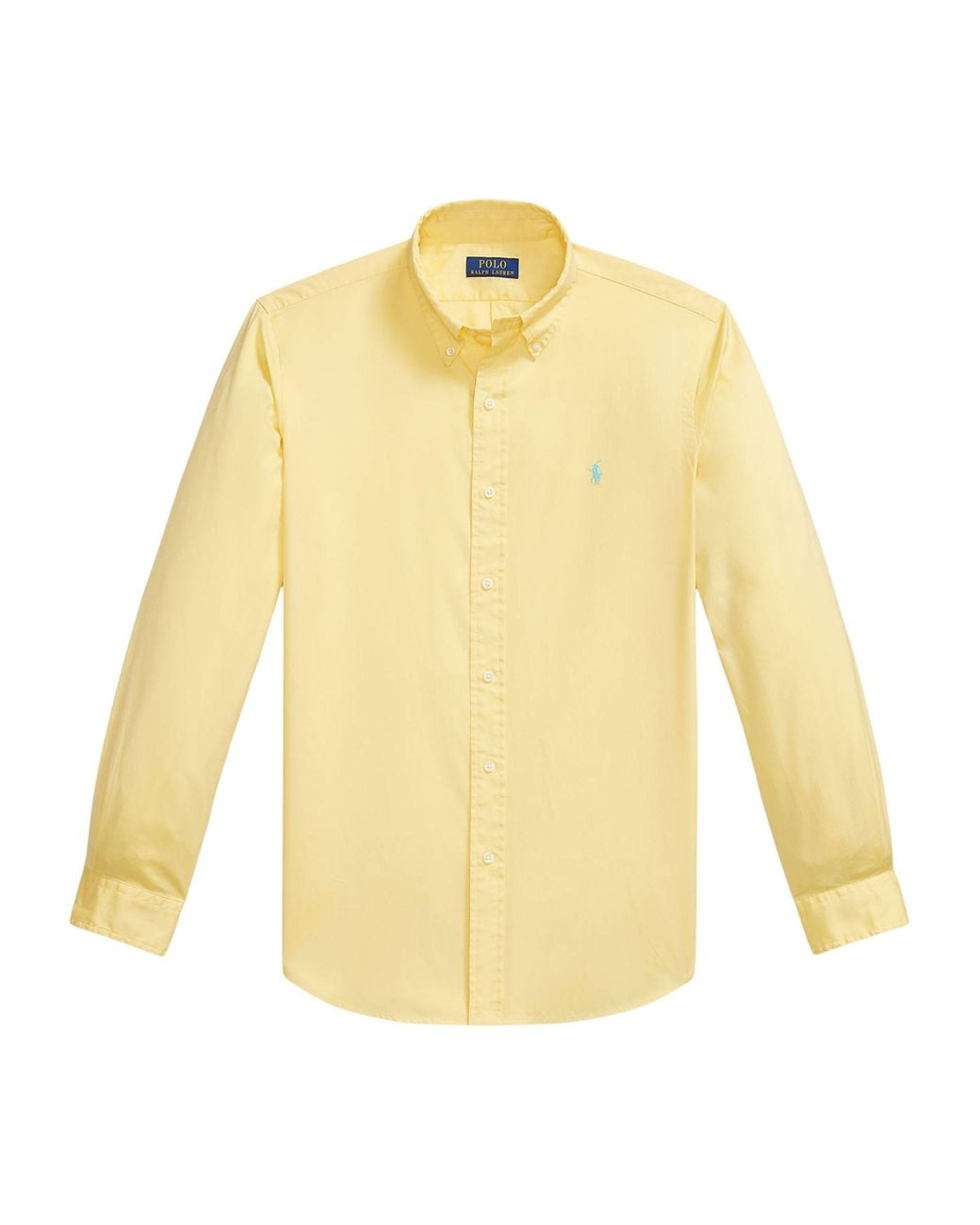 Polo Ralph Lauren Logo Shirts in Yellow for Men | Lyst UK
