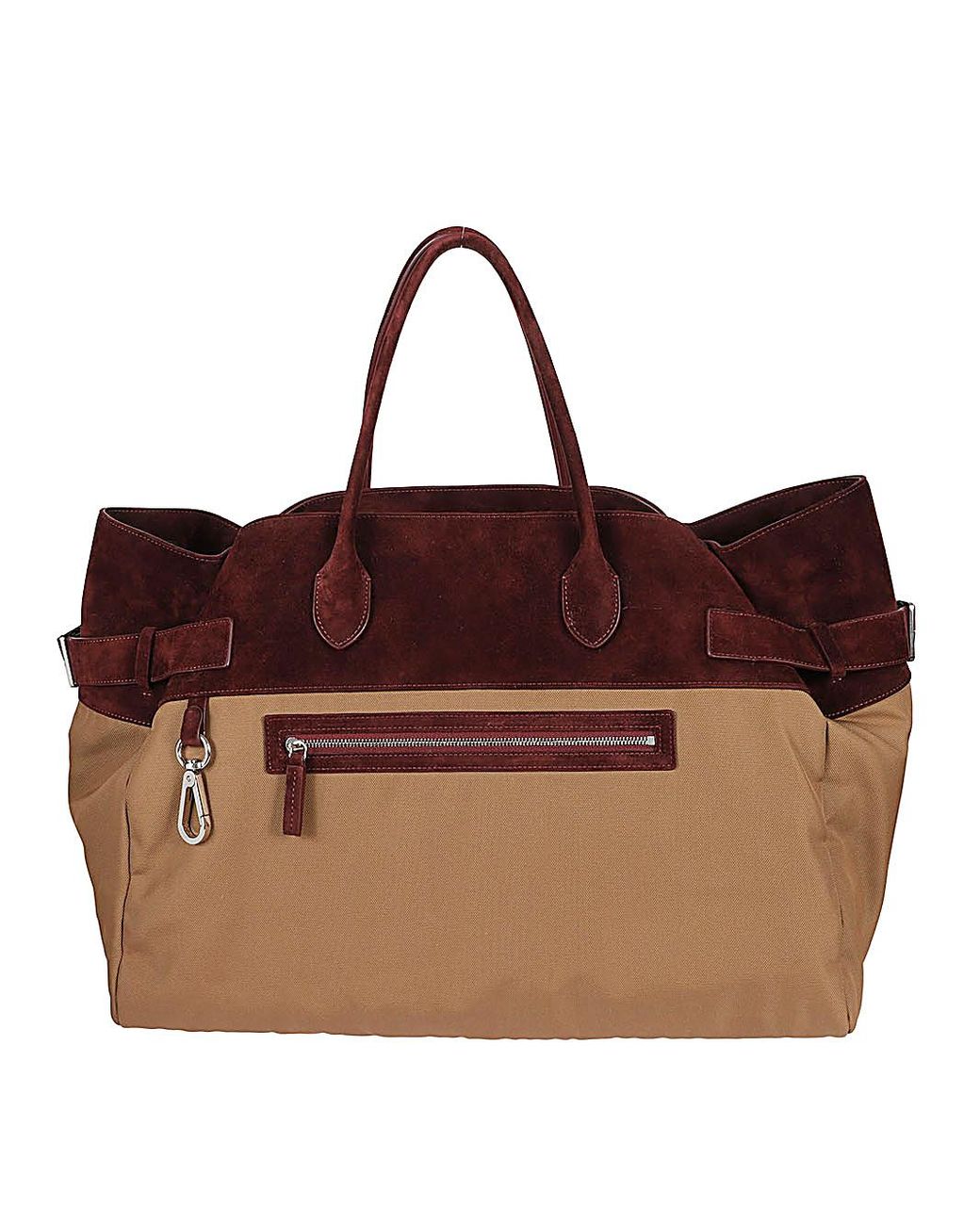 The Row Margaux 17 Inside-out Nylon Tote Bag in Brown | Lyst Australia