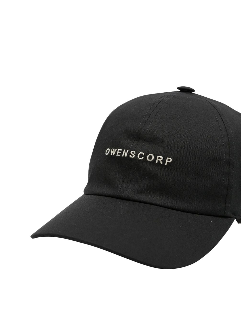 Rick Owens Embroidered Baseball Cap in Black for Men | Lyst UK