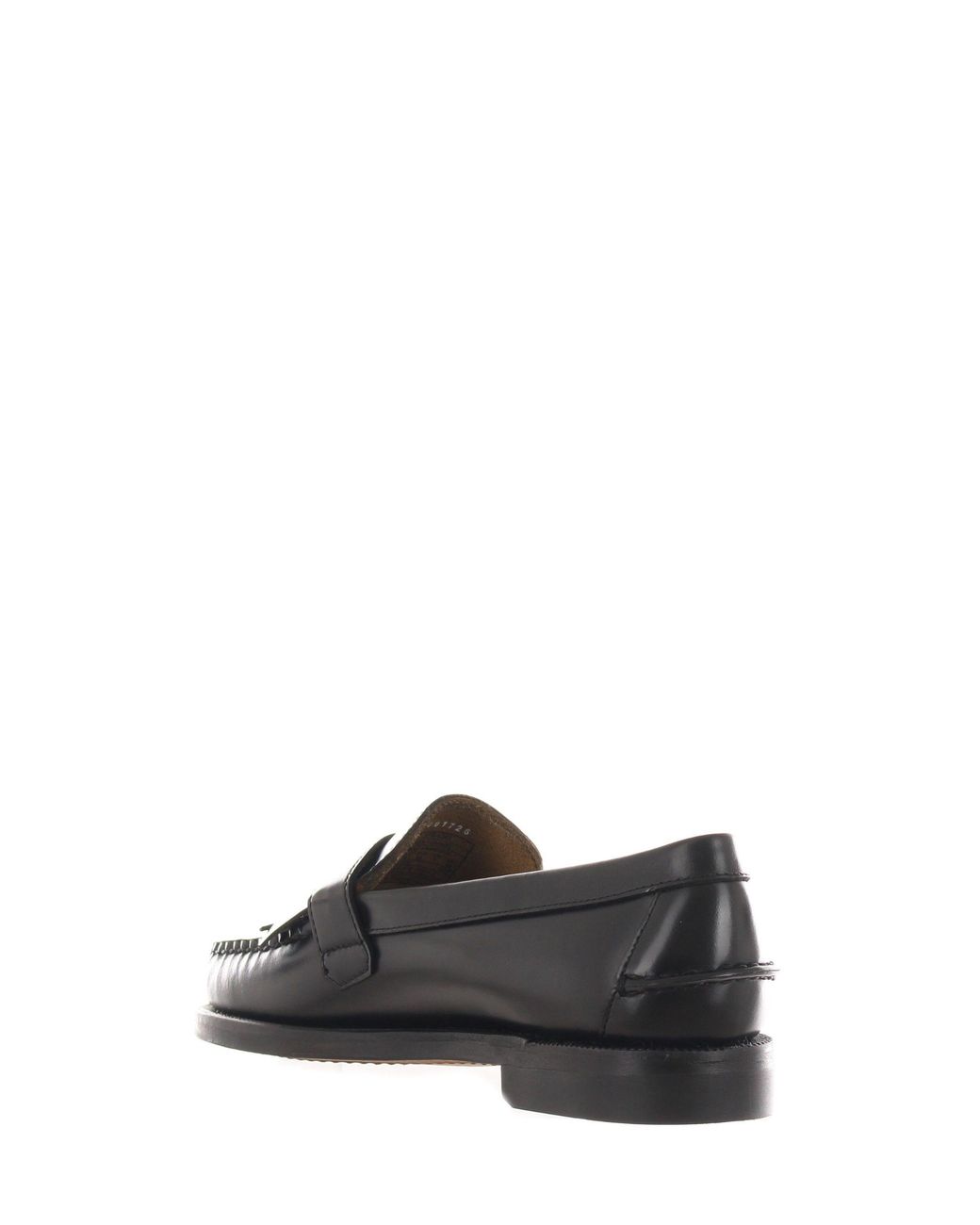 Sebago Ales Leather Mocassin in Black | Lyst UK
