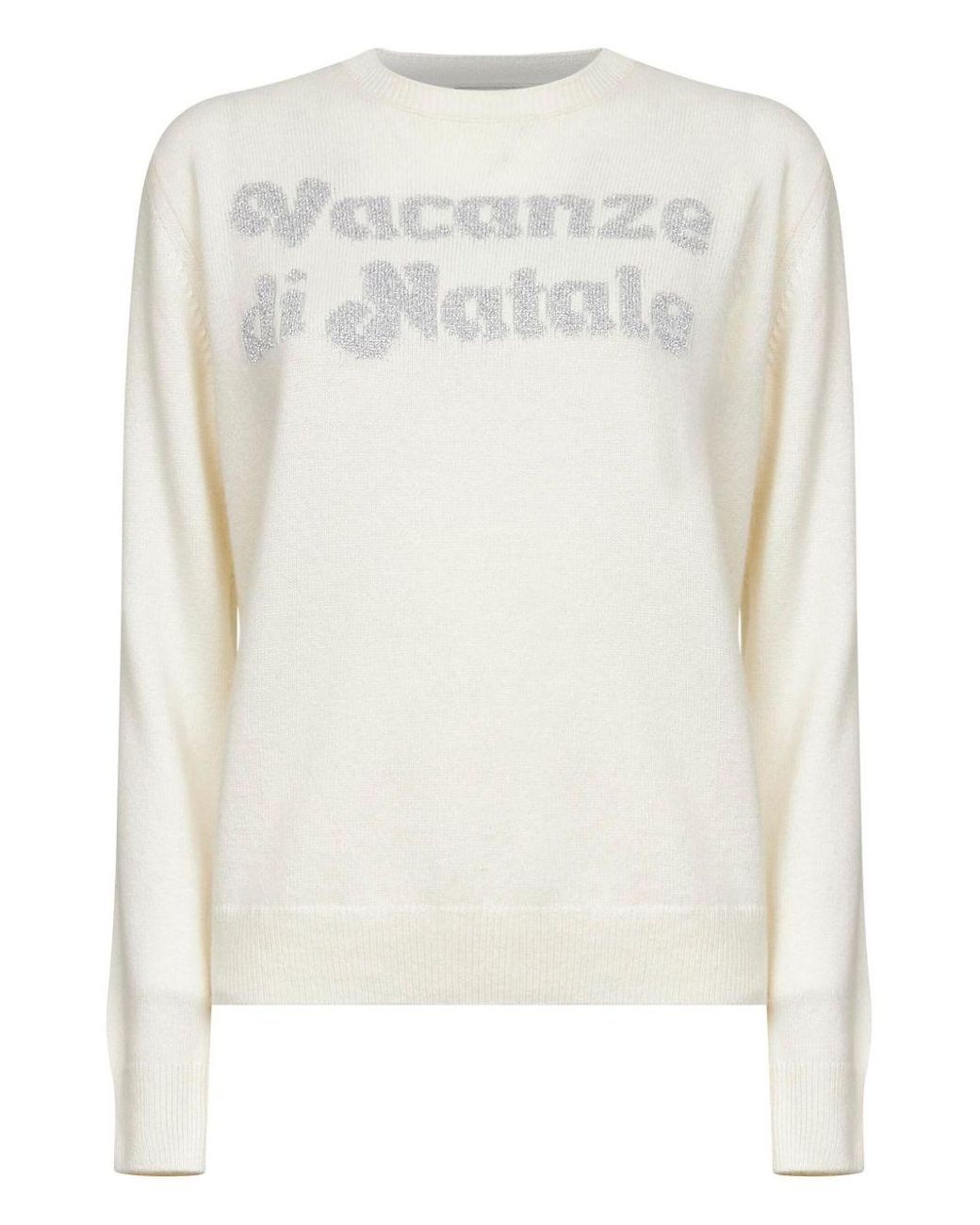 MC2 Saint Barth New Queen Holiday Christmas Sweater in White | Lyst UK