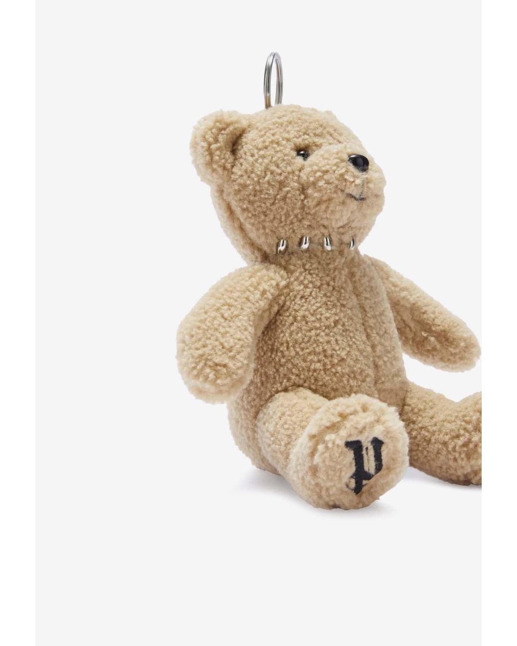 Palm Angels Teddy Bear Key-Ring in White for Men | Lyst