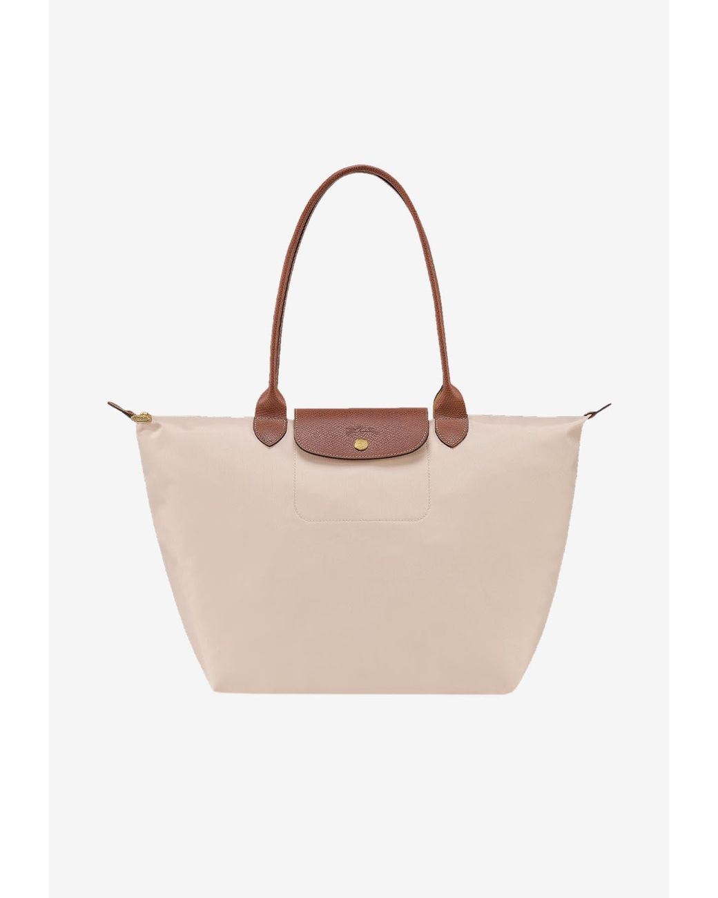 Longchamp Large Le Pliage Original Tote Bag in Natural | Lyst