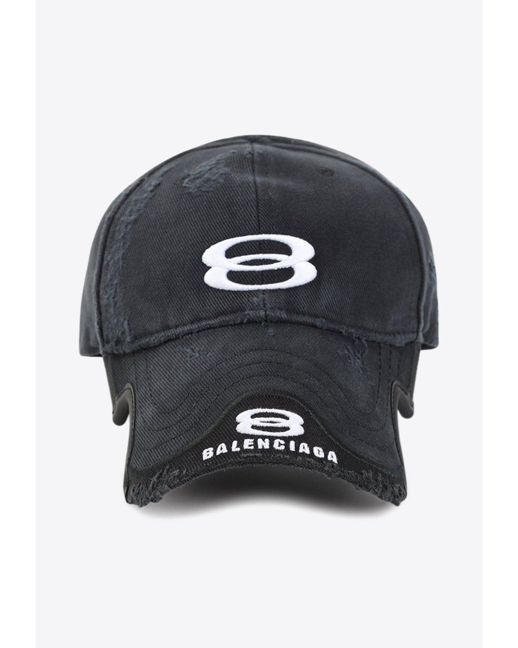 Balenciaga Double Unity Cap in Blue for Men | Lyst