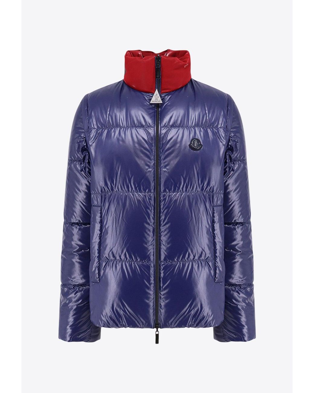Moncler X A$Ap Rocky Throttle Reversible Down Jacket in Blue for Men | Lyst