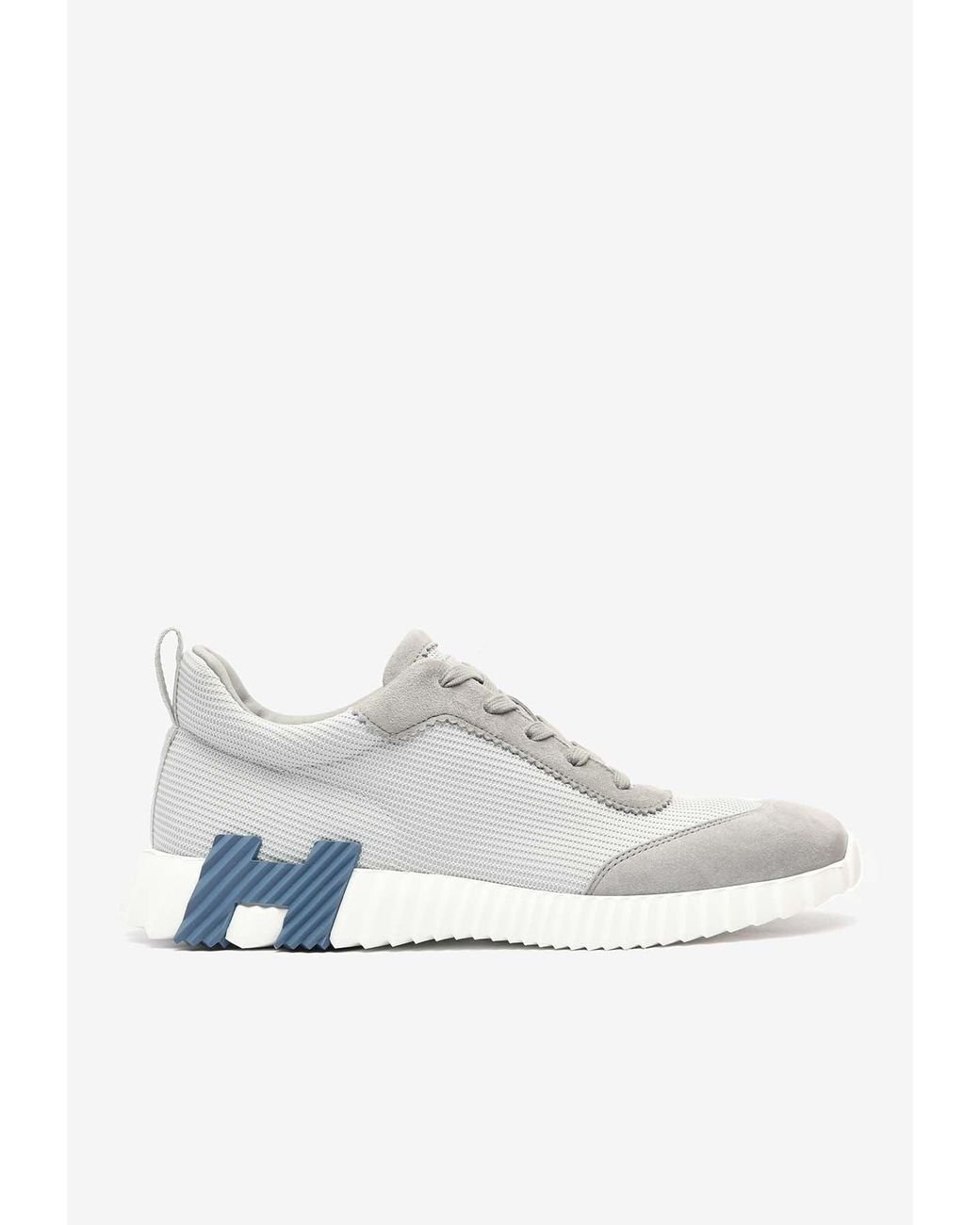 Hermès Bouncing Low-Top Sneakers in White for Men | Lyst