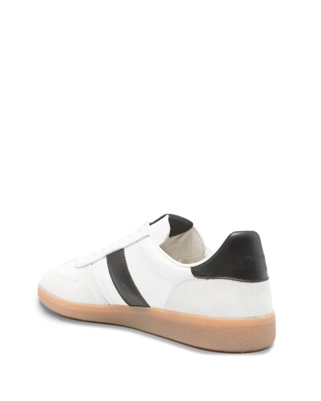Tom Ford Archer Leather Sneaker in White for Men | Lyst