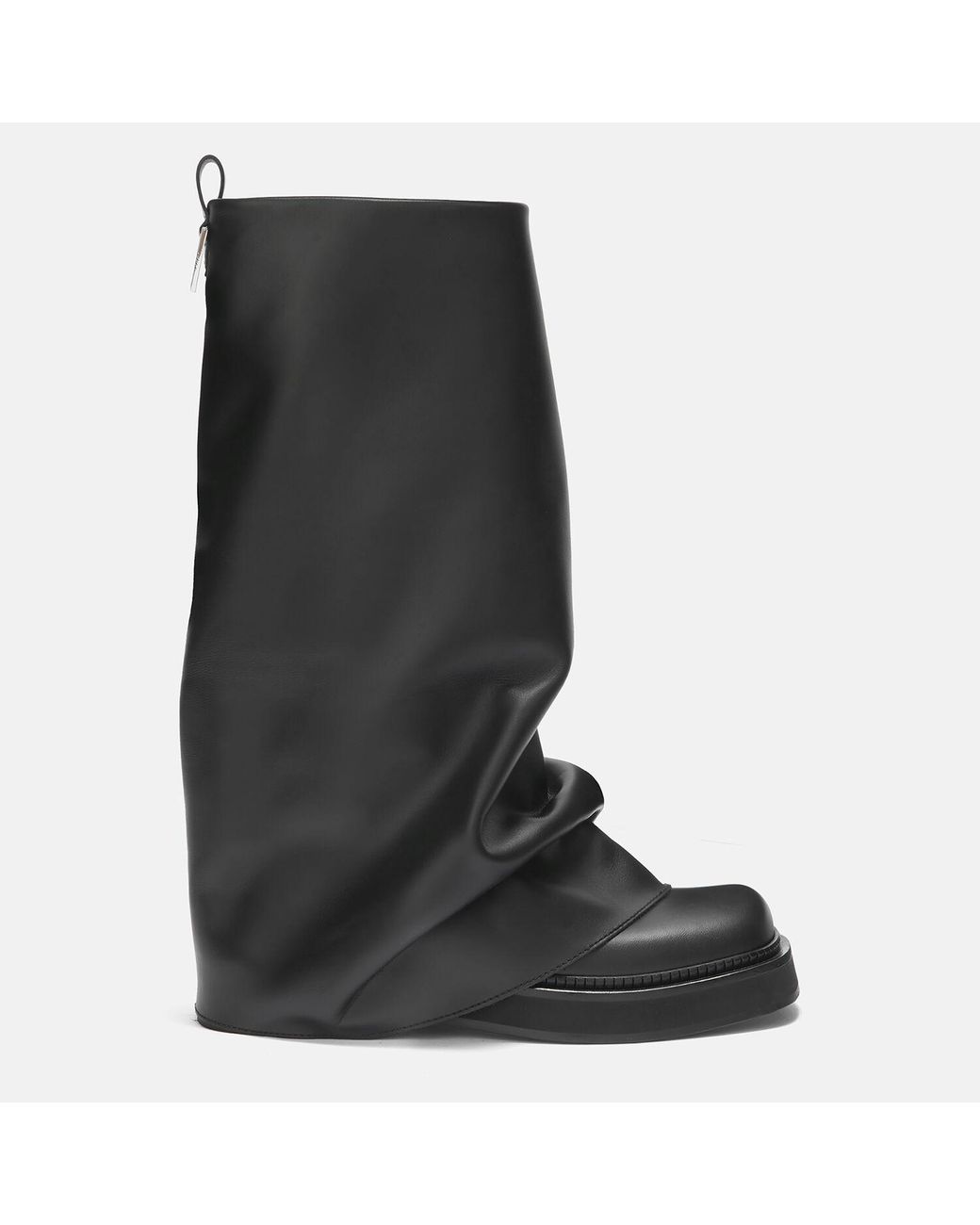 The Attico Robin' Combat Boot in Black | Lyst