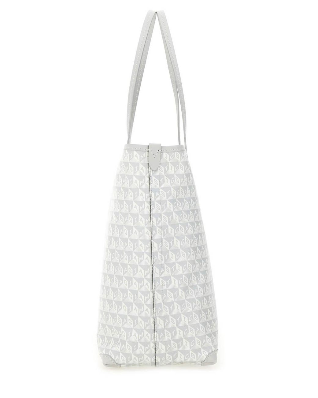 Anya Hindmarch I Am A Plastic Bag Wink Tote Bag in Metallic | Lyst