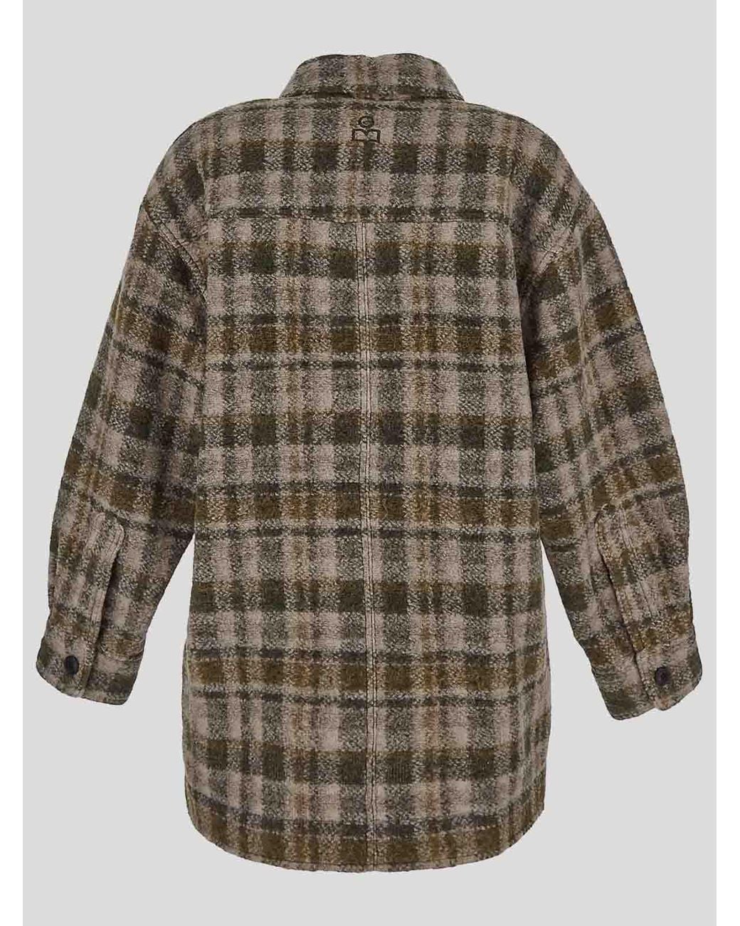 Isabel Marant Marant Etoile Jacket in Gray | Lyst