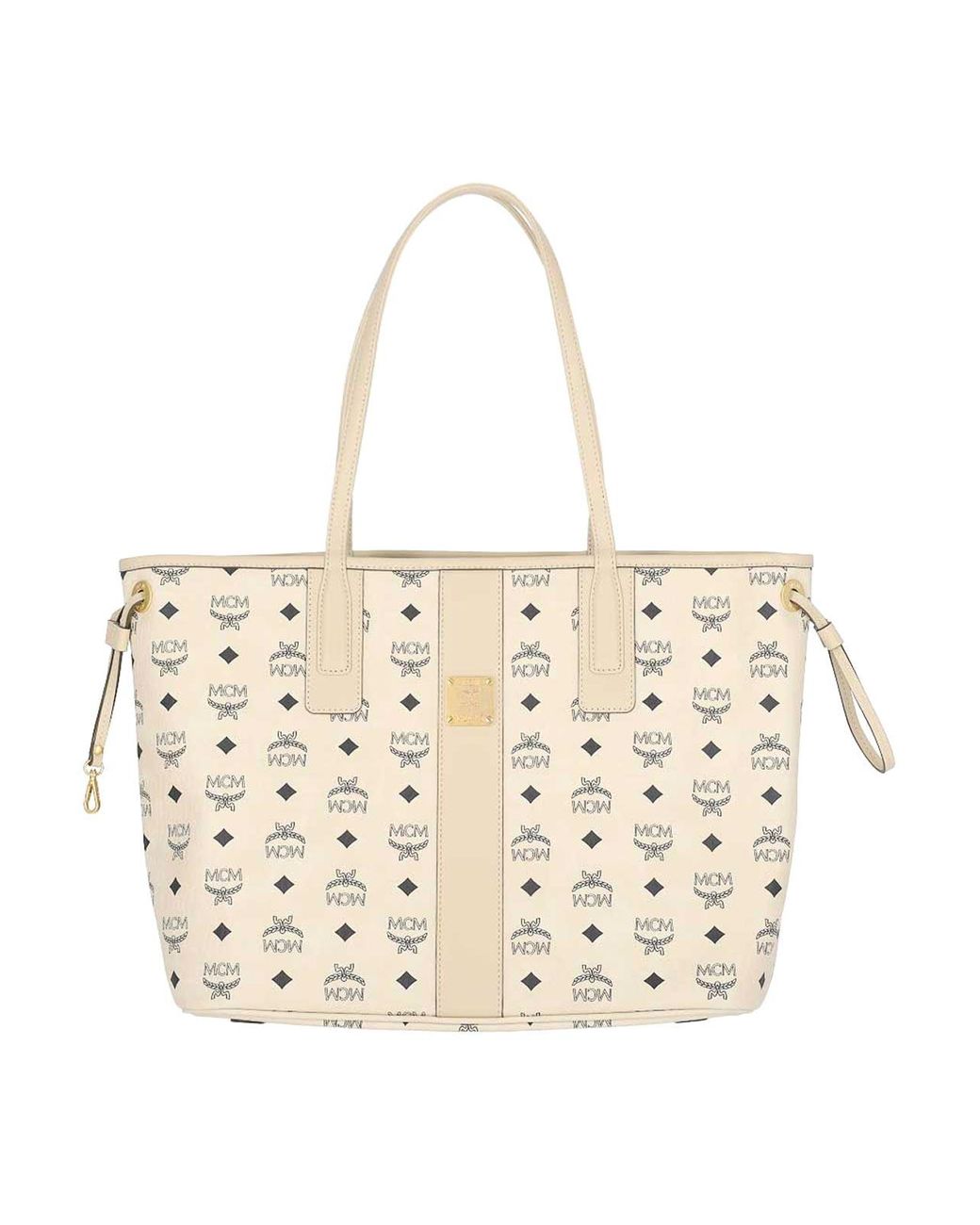 MCM Liz Reversible Tote in Natural | Lyst