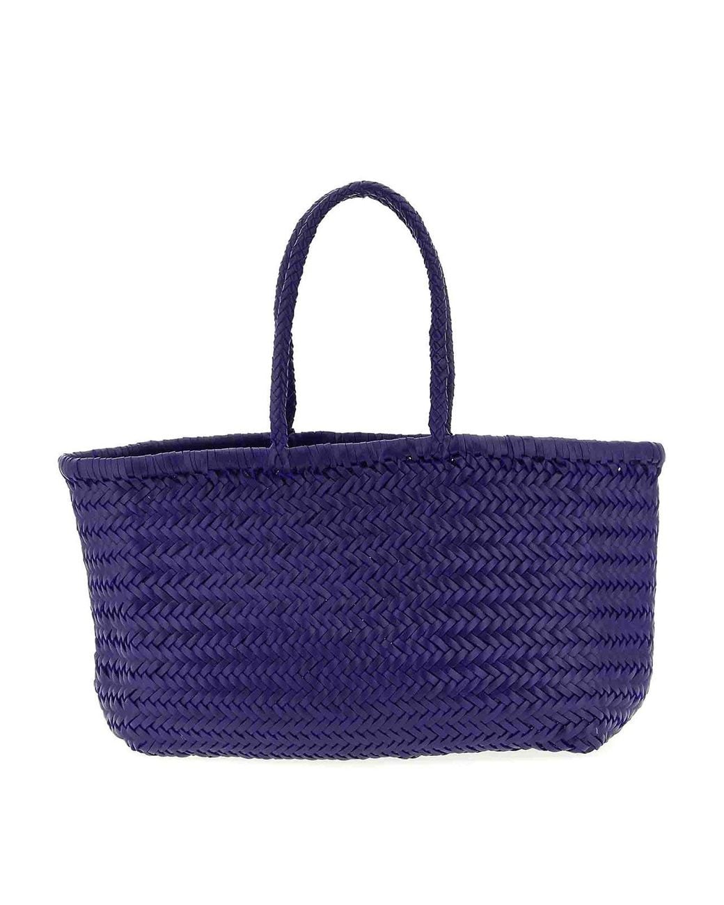 Dragon Diffusion Bamboo Triple Jump Large Shoulder Bag in Blue | Lyst UK