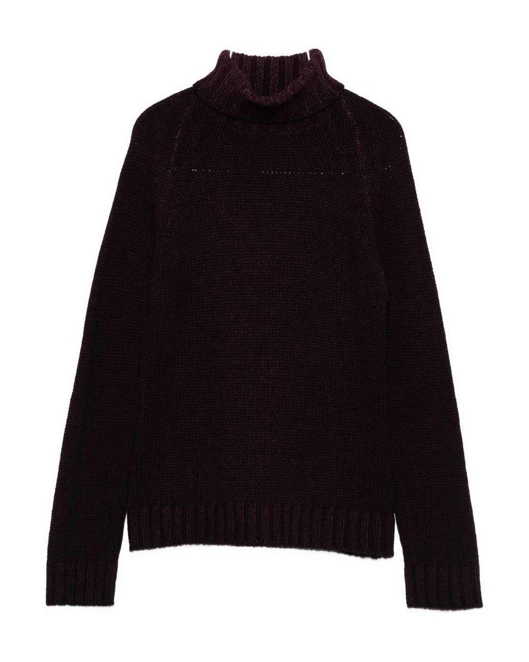 Base London Wool Turtle-Neck Jumper in Black | Lyst UK